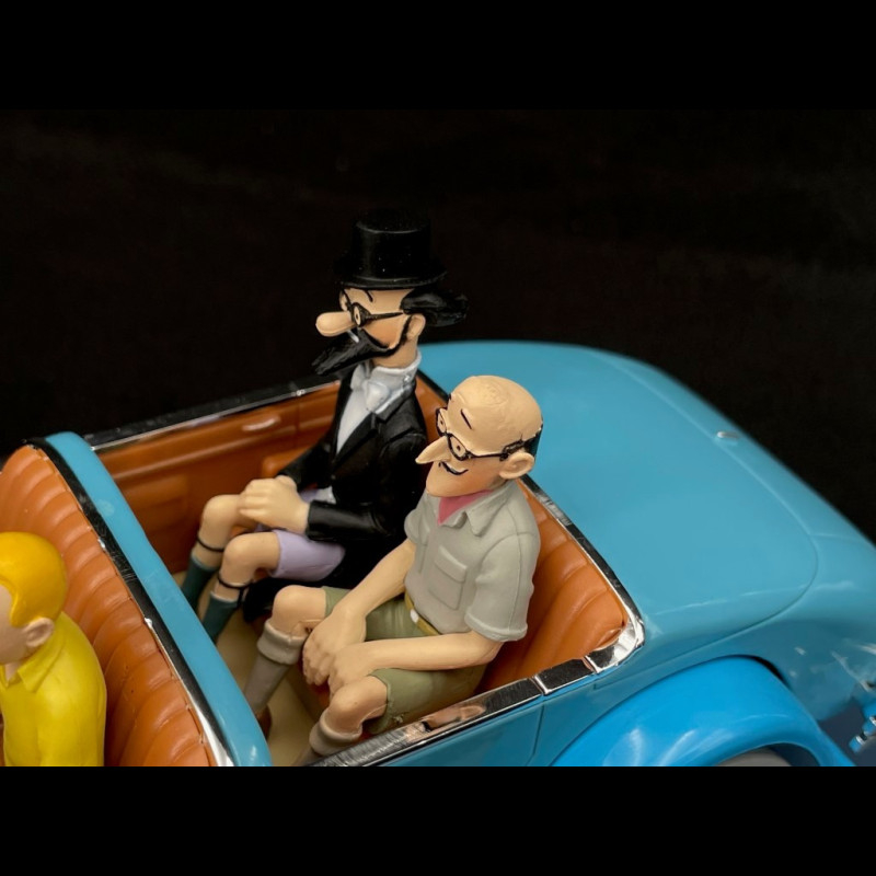 Tintin Dr Finney's Lincoln Torpedo - Cigars of the Pharaoh Sky Blue 1/ ...