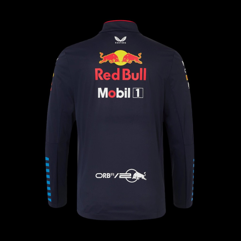 Red Bull Softshell Jacket Racing Verstappen Pérez F1 Navy Blue TU5286 ...