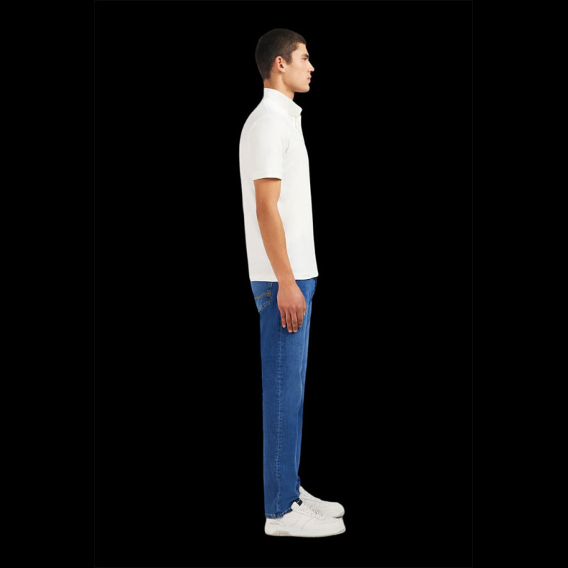 Eden Park Polo Shirt Cotton Pima White PPKNIPCE0006-BC - men