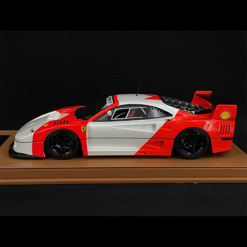 Ferrari F40 LM Press Version 1996 Marlboro Rot / Weiß 1/18 Tecnomodel ...