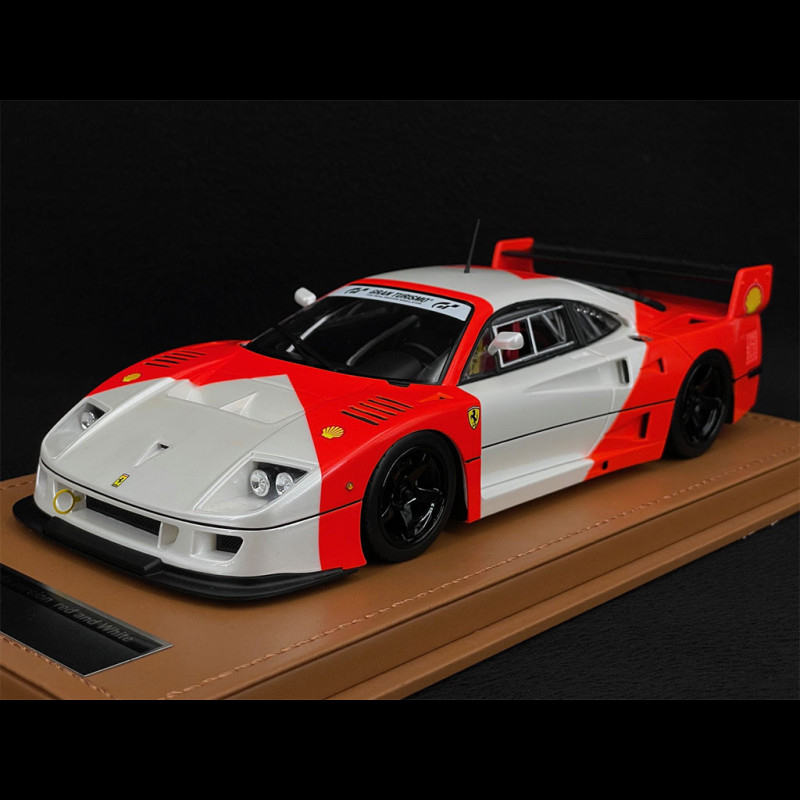 Ferrari F40 LM Press Version 1996 Marlboro Rot / Weiß 1/18 Tecnomodel ...