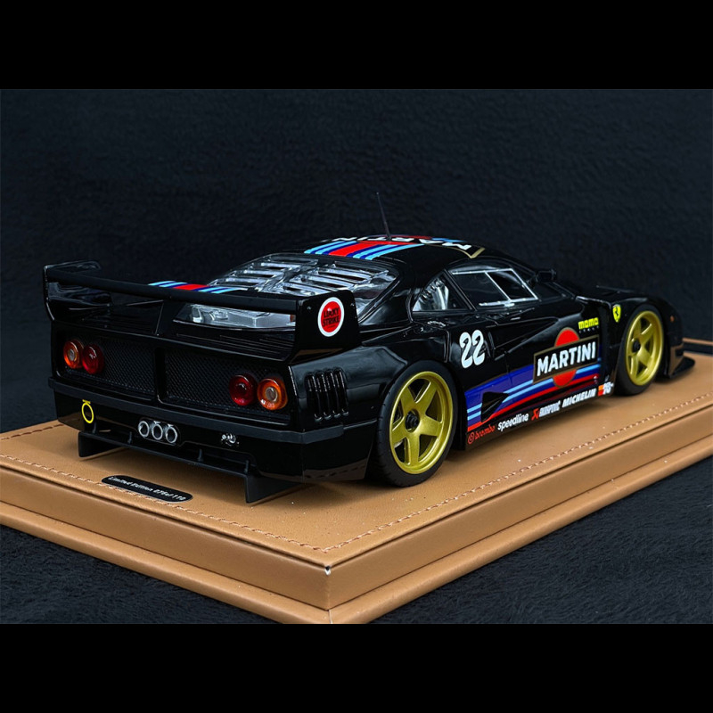 Ferrari F40 LM Press Version n° 22 1996 Martini Schwarz 1/18 Tecnomodel ...