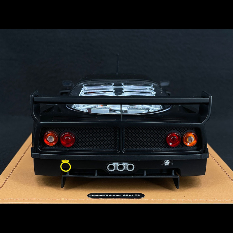 Ferrari F40 LM Press Version 1996 Enkei Rims Matt Black 1/18 Tecnomodel ...