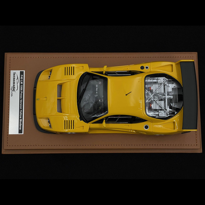 Ferrari F40 LM Press Version 1996 Enkei Rims Yellow Giallo Modena 1/18 ...