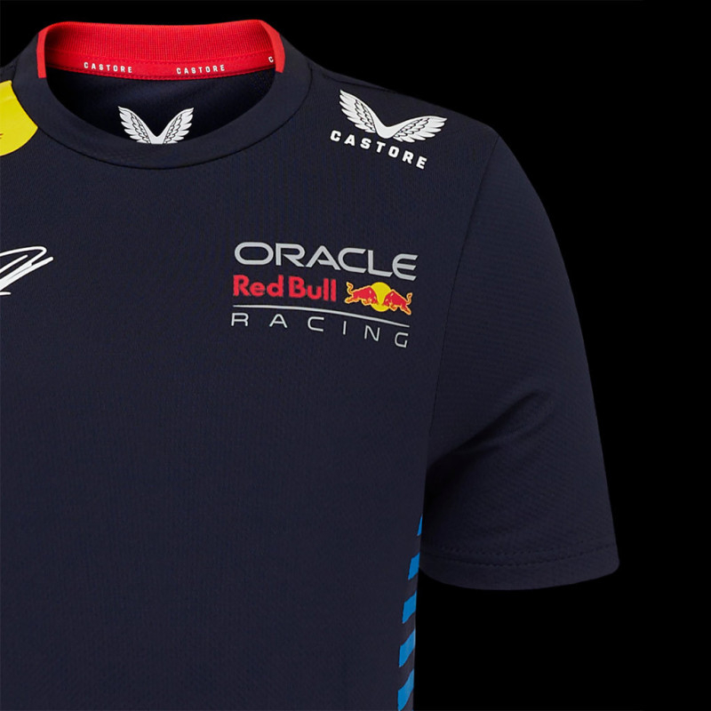 Red Bull Racing T-shirt F1 Team Max Verstappen Signature Navy blue ...