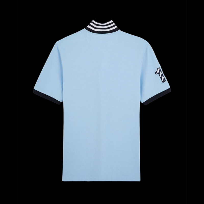 Eden Park Polo Shirt No. 10 Light Blue E24MAIPC0033-BLM - men