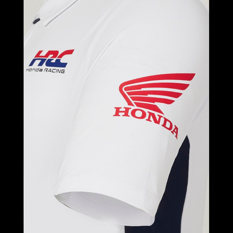 Honda Poloshirt Racing HRC Moto GP Weiß TU5837RE-020 - Herren