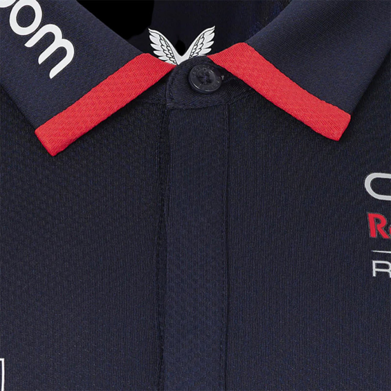 Red Bull Racing Polo Shirt F1 Team Verstappen Perez Navy blue TM5288 ...