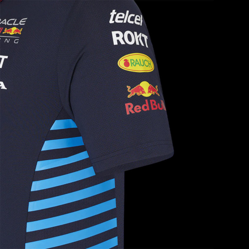 Red Bull Racing Polo Shirt F1 Team Verstappen Perez Navy blue TM5288 ...