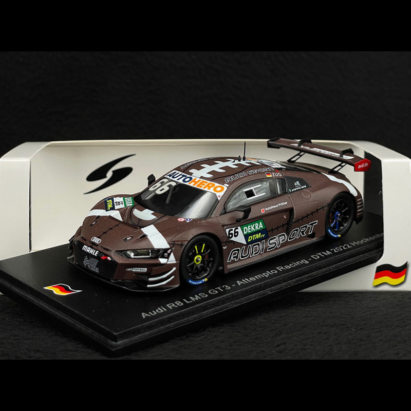 Audi R8 LMS GT3 n° 66 4th DTM Hockenheim 2022 Attempto Racing 1/43 ...