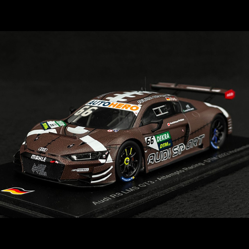 Audi R8 LMS GT3 n° 66 4ème DTM Hockenheim 2022 Attempto Racing 1/43 ...