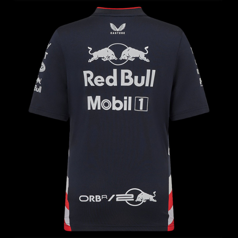 Red Bull Racing T-shirt F1 America race Verstappen Perez Navy blue ...