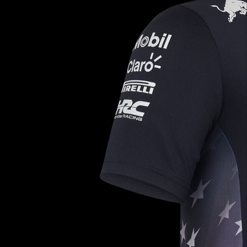 Red Bull Racing T-shirt F1 America race Verstappen Navy blue TM5971-190 ...
