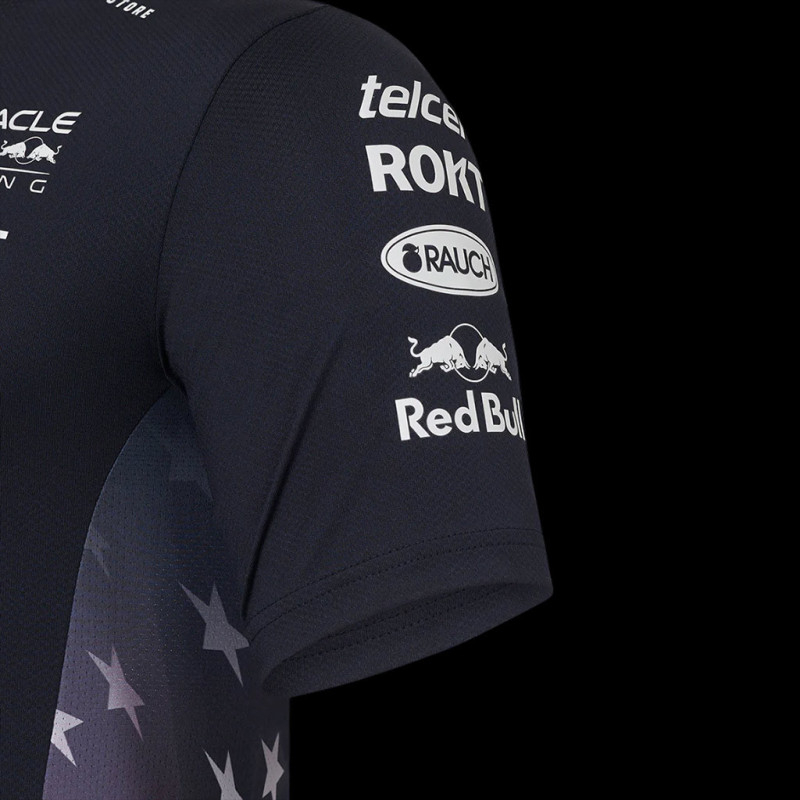 Red Bull Racing T-shirt F1 America race Verstappen Navy blue TM5971-190 ...