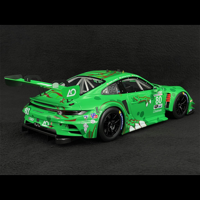 Porsche 911 GT3 R Type 992 n° 80 Rexy 12h Sebring 2023 1/18 Top Speed ...