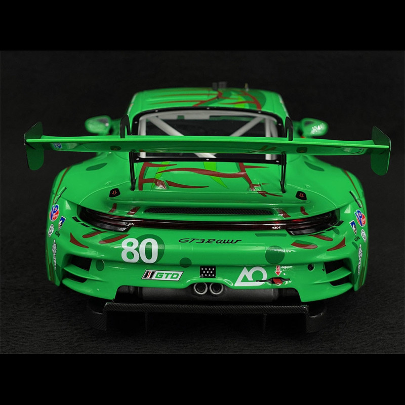 Porsche 911 GT3 R Type 992 n° 80 Rexy 12h Sebring 2023 1/18 Top Speed TS0512