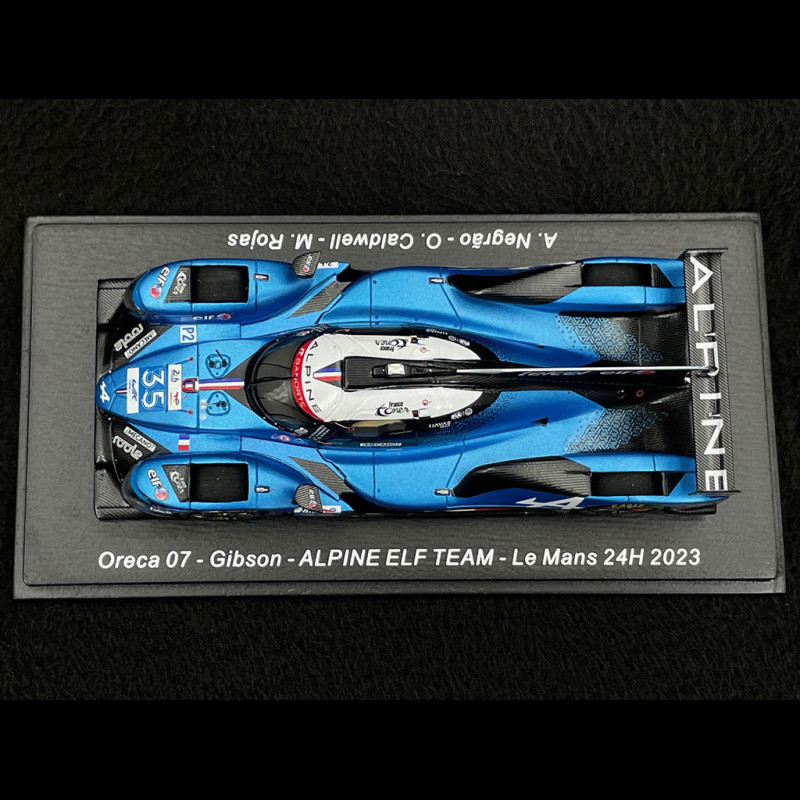 Alpine Oreca 07 Gibson n° 35 24h Le Mans 2023 1/43 Spark S8745