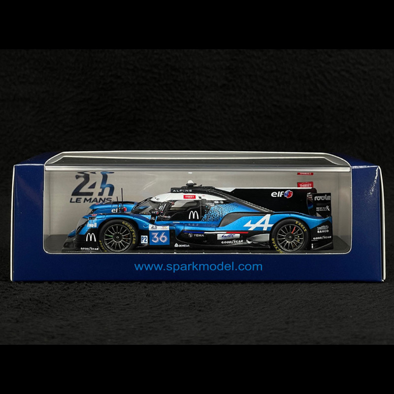 Alpine Oreca 07 Gibson n° 36 24h Le Mans 2023 1/43 Spark S8746