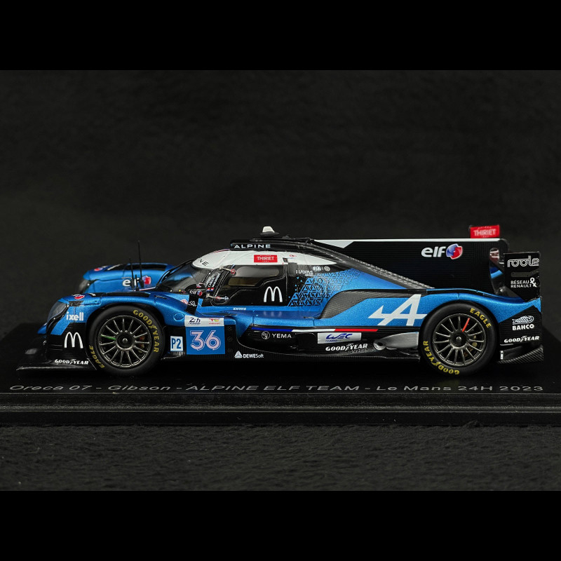 Alpine Oreca 07 Gibson n° 36 24h Le Mans 2023 1/43 Spark S8746