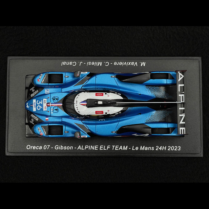 Alpine Oreca 07 Gibson n° 36 24h Le Mans 2023 1/43 Spark S8746