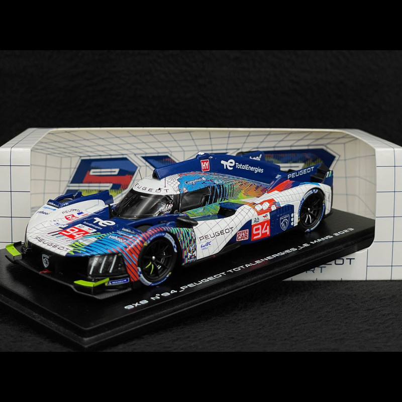 Peugeot 9X8 n° 94 24h Le Mans 2023 1/43 Spark S8730