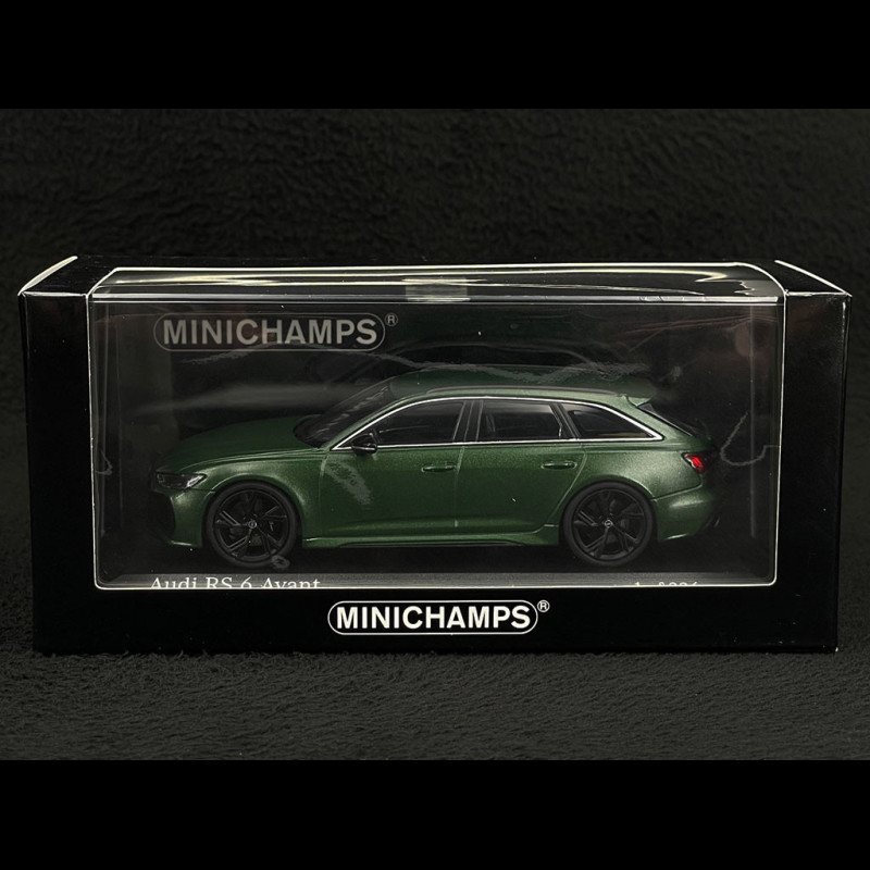 Audi RS6 Avant 2019 Matt Sonoma Green 1/43 Minichamps 410018017
