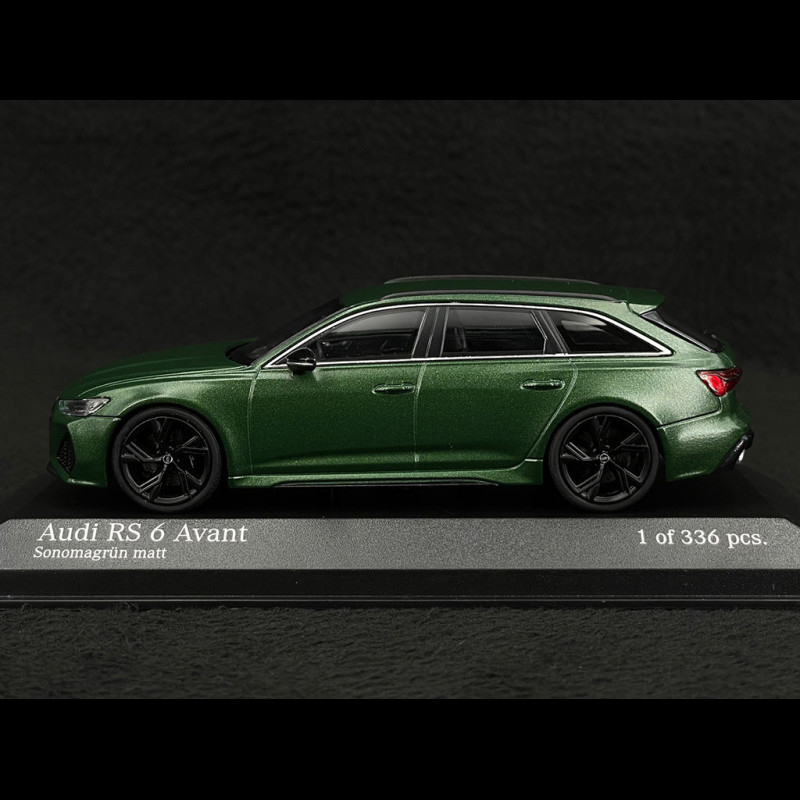 Audi RS6 Avant 2019 Matt Sonoma Green 1/43 Minichamps 410018017