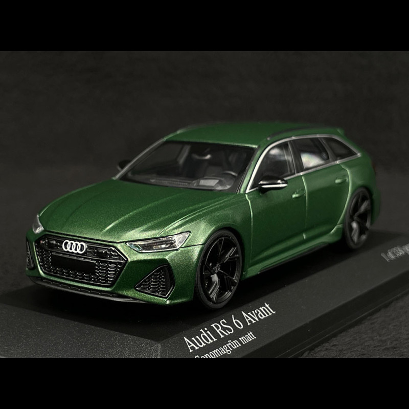 Audi RS6 Avant 2019 Matt Sonoma Green 1/43 Minichamps 410018017