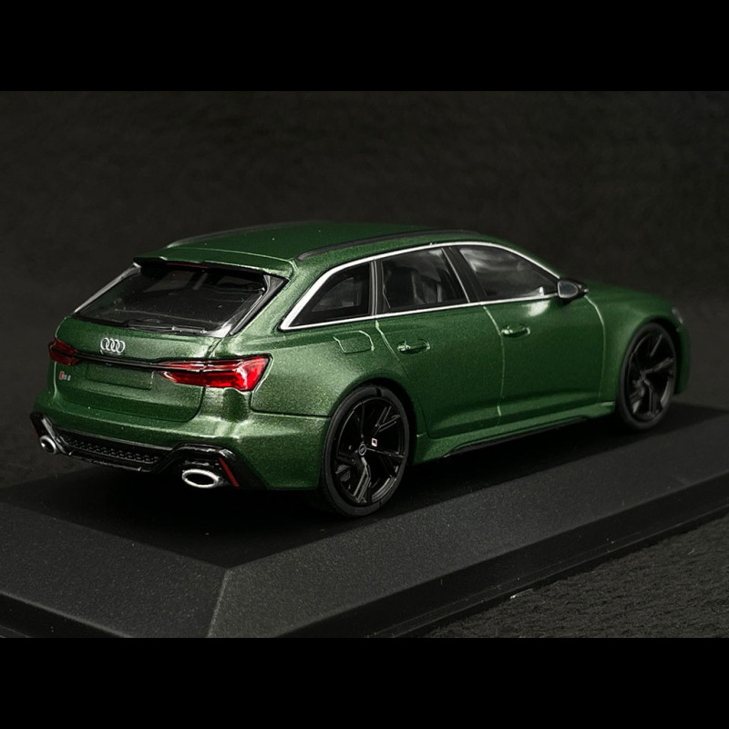 Audi RS6 Avant 2019 Matt Sonoma Green 1/43 Minichamps 410018017