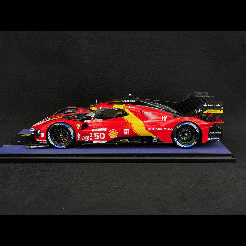 Ferrari 499P n° 50 5th 24h Le Mans 2023 1/18 LookSmart LS18LM034