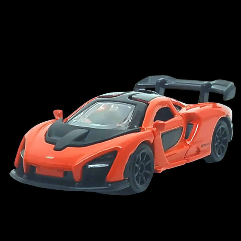 McLaren Senna 248C-1 Orange Black Premium Cars 1/59 Majorette 212053052