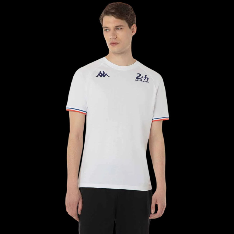 24h Le Mans T-Shirt Kappa Adobi White 311L21W-001 - mens