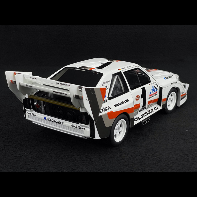 Walter Rohrl Audi Sport Quattro S1 n° 1 Winner Pikes Peak 1987 1/18 ...