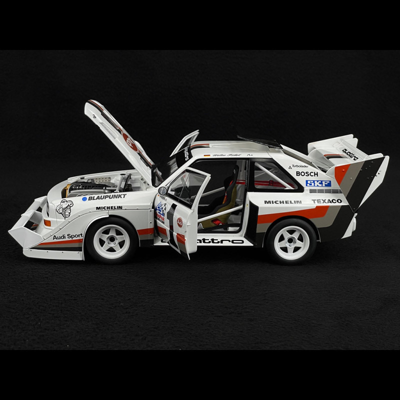Walter Rohrl Audi Sport Quattro S1 n° 1 Winner Pikes Peak 1987 1/18 ...