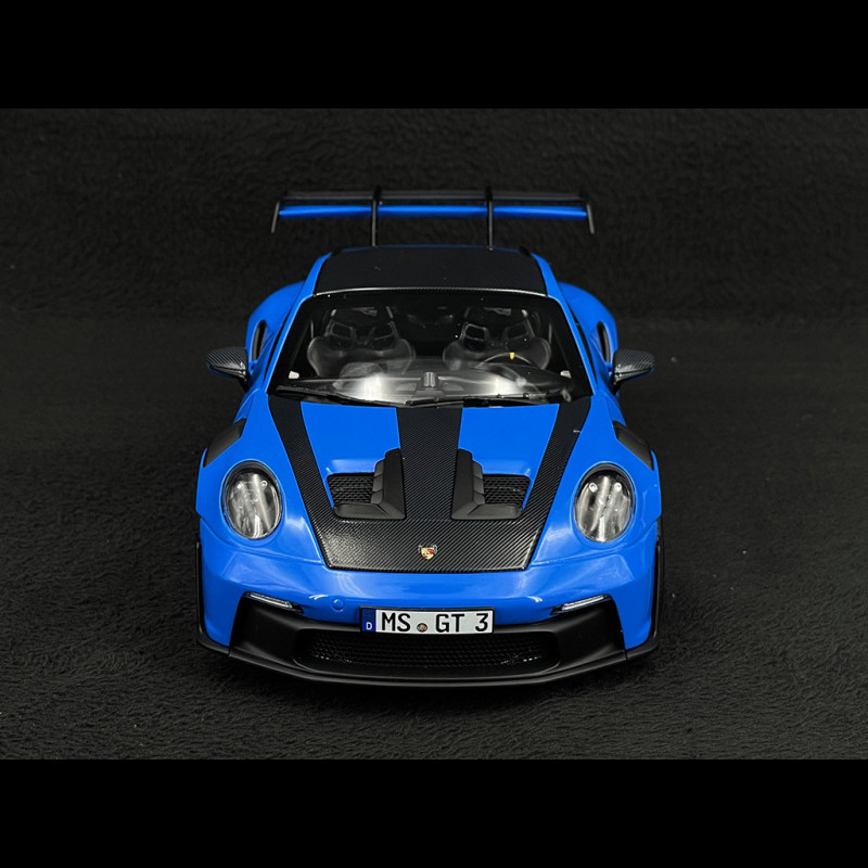 Porsche 911 GT3 RS Weissach Package 992 Type 2022 Shark blue 1/18 Spak ...