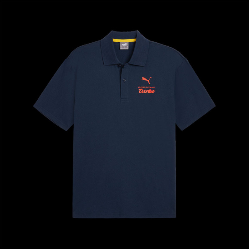 Porsche Polo Turbo Puma Navy Blue 627395-03 - men