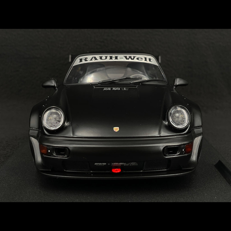 Porsche 911 Type 964 RWB Bodykit Darth Vader 2016 Matt Black 1/18 ...