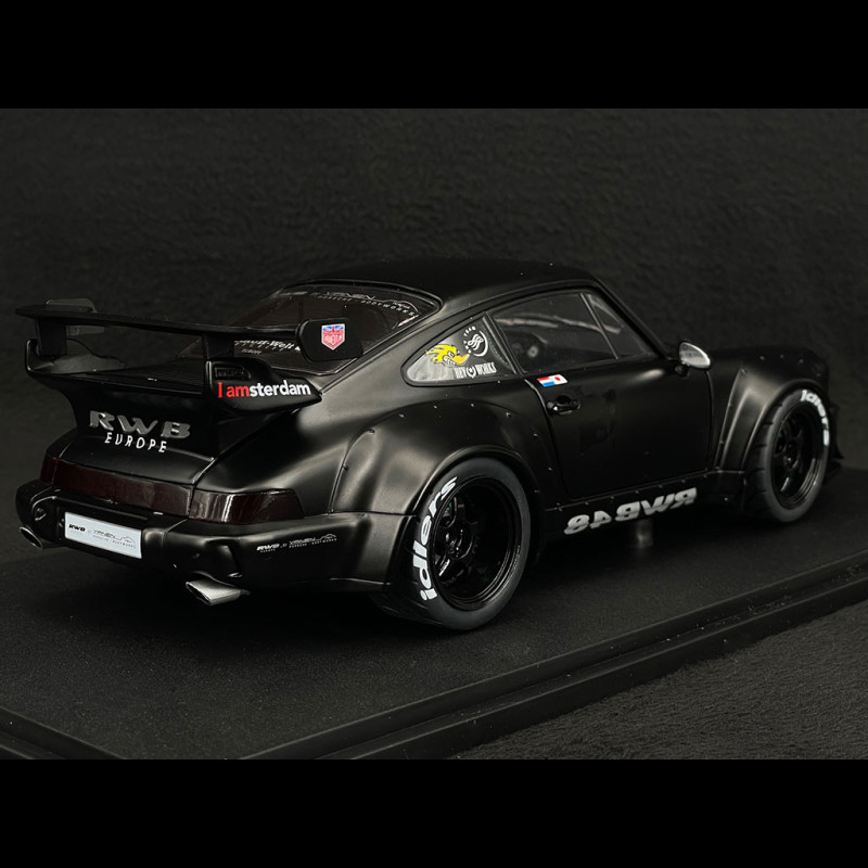 Porsche 911 Type 964 RWB Bodykit Darth Vader 2016 Matte Schwarz 1/18 ...