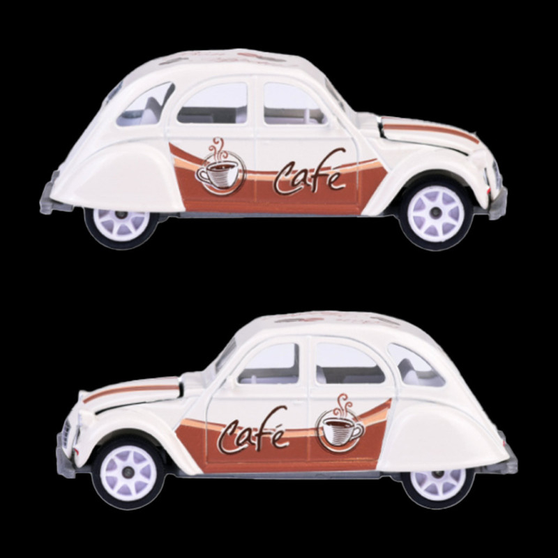 Citroën 2cv French Touch Deluxe cars Café Beige 1/59 Majorette 212055013