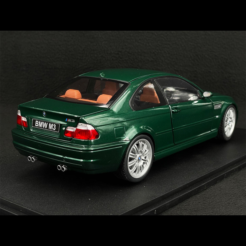 BMW M3 E46 Coupe 2000 Vert Oxford 1/18 Solido S1806507