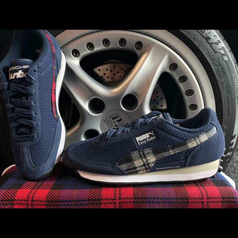 Porsche Shoes 911 Easy Rider Puma Navy Blue 308564-01 - unisex