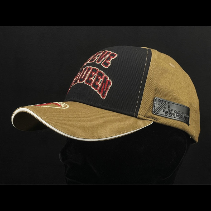Casquette Steve McQueen Marron / Noir Vintage SQ242KS665-005