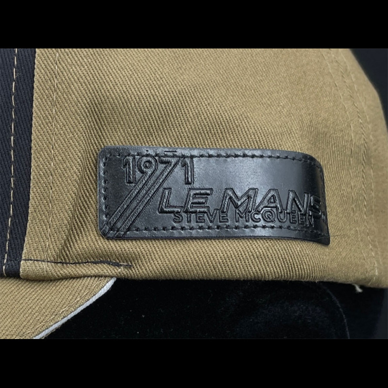 Casquette Steve McQueen Marron / Noir Vintage SQ242KS665-005