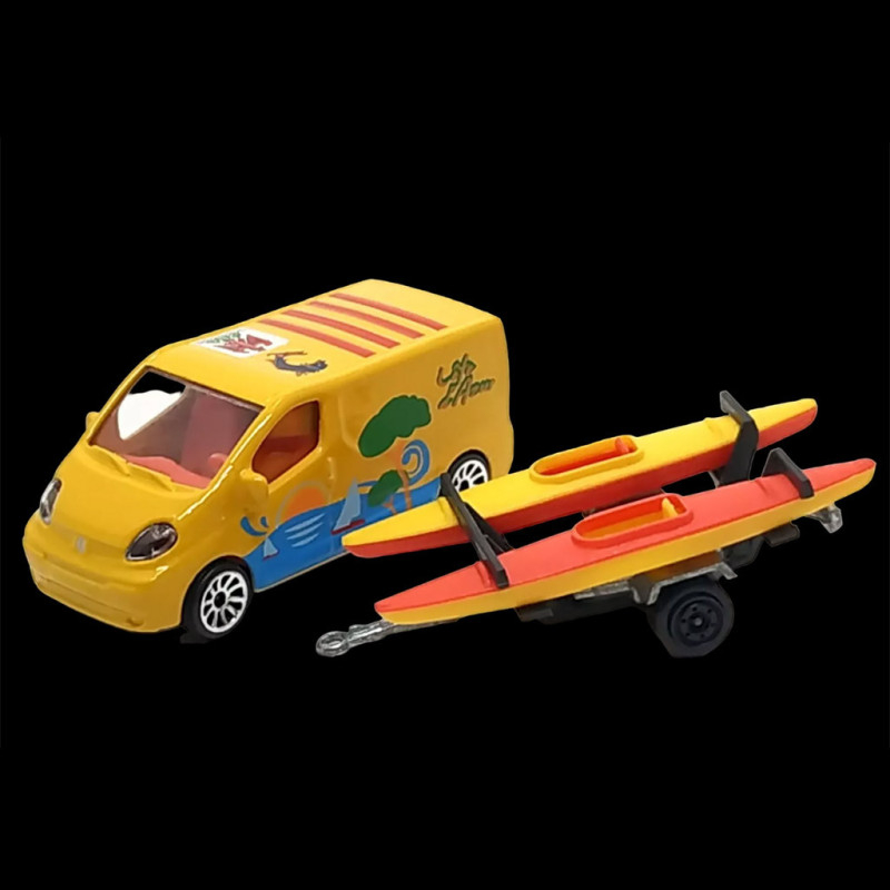 Majorette French Touch Set 60 years Renault Trafic with tow bar 1/59 ...