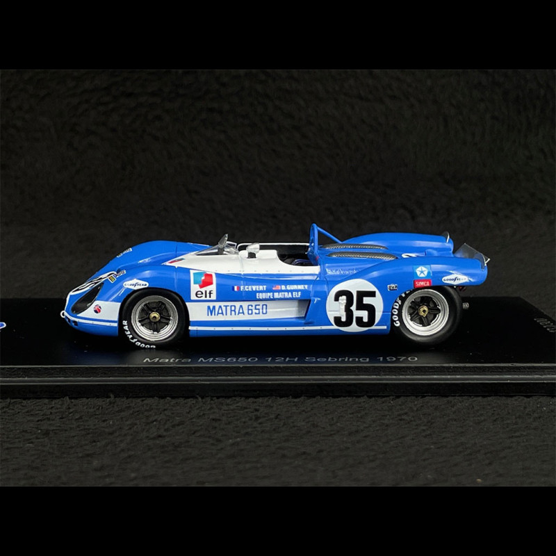 Matra MS650 n° 35 12h Sebring 1970 1/43 Spark US307
