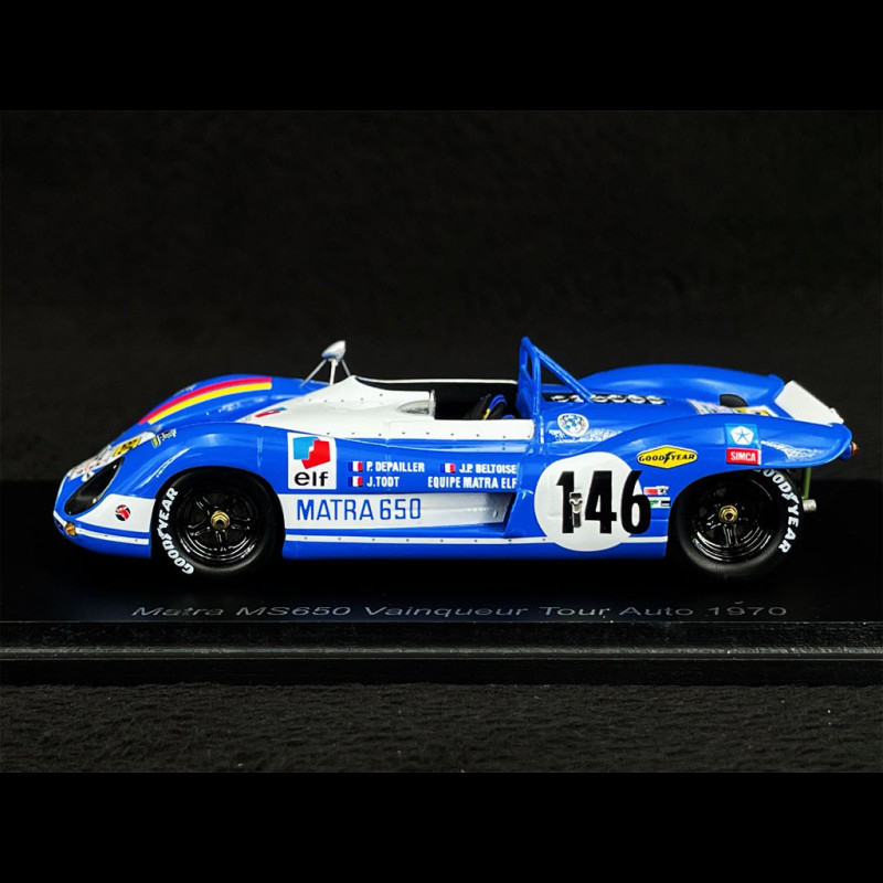Matra MS650 n° 146 Vainqueur Tour de France Auto 1970 1/43 Spark SF290
