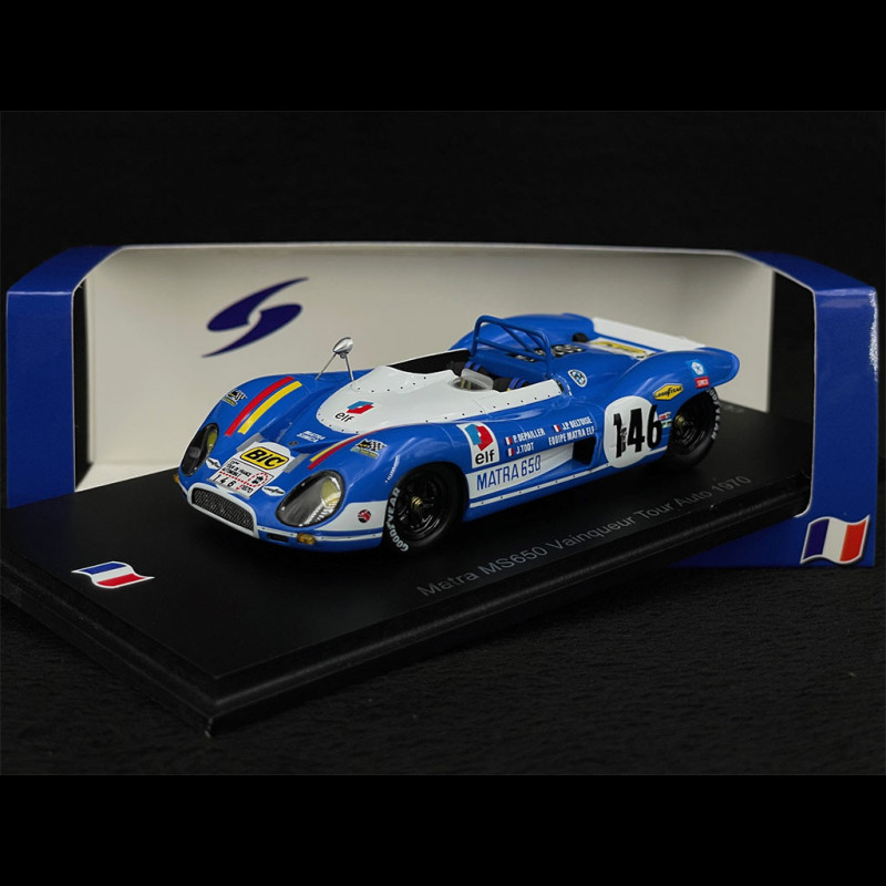 Matra MS650 n° 146 Vainqueur Tour de France Auto 1970 1/43 Spark SF290
