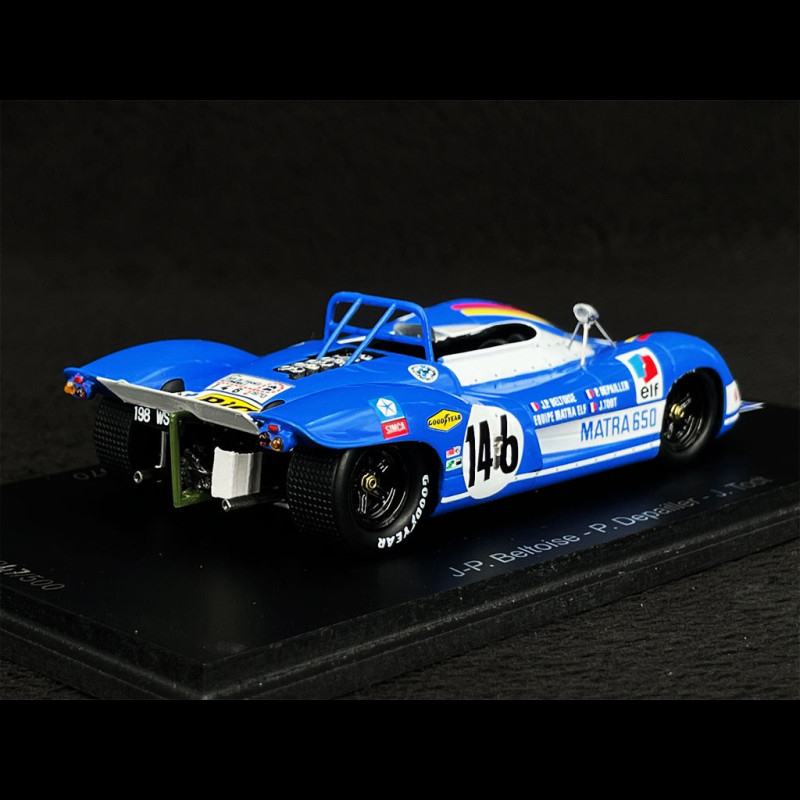 Matra MS650 n° 146 Vainqueur Tour de France Auto 1970 1/43 Spark SF290