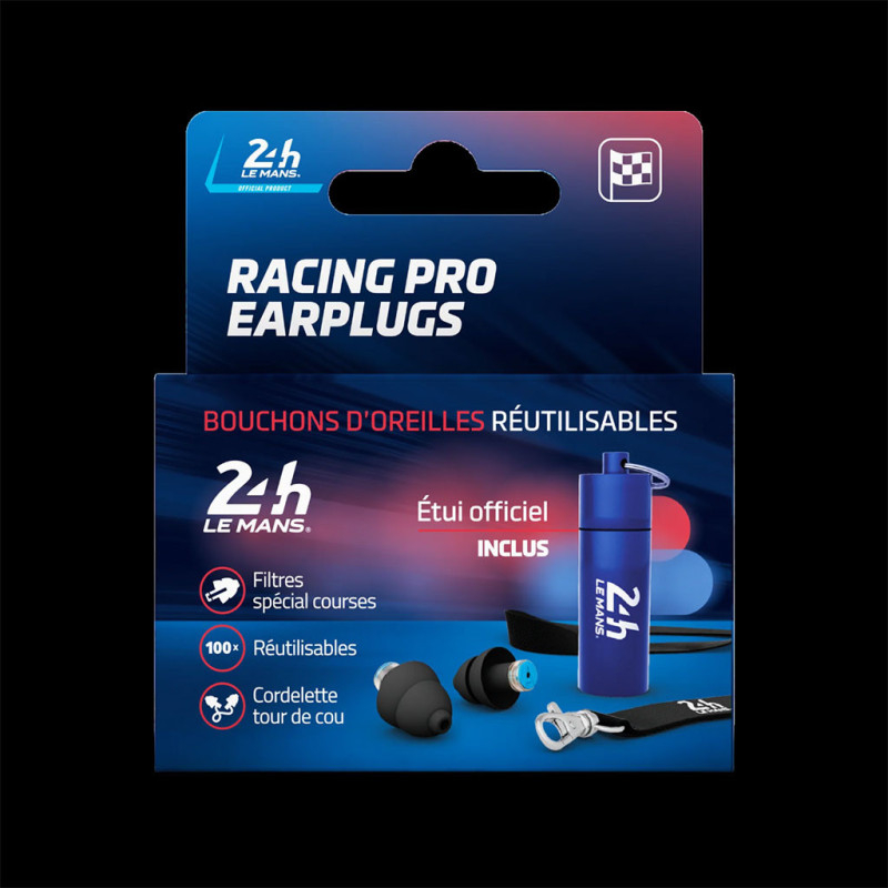 24h Le Mans® Earplugs Racing Pro Reusable Alpine Hearing Protection