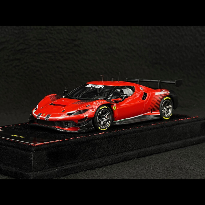 Ferrari 296 GT3 2022 Red Rosso Magma 1/43 BBR Models BBRC279A